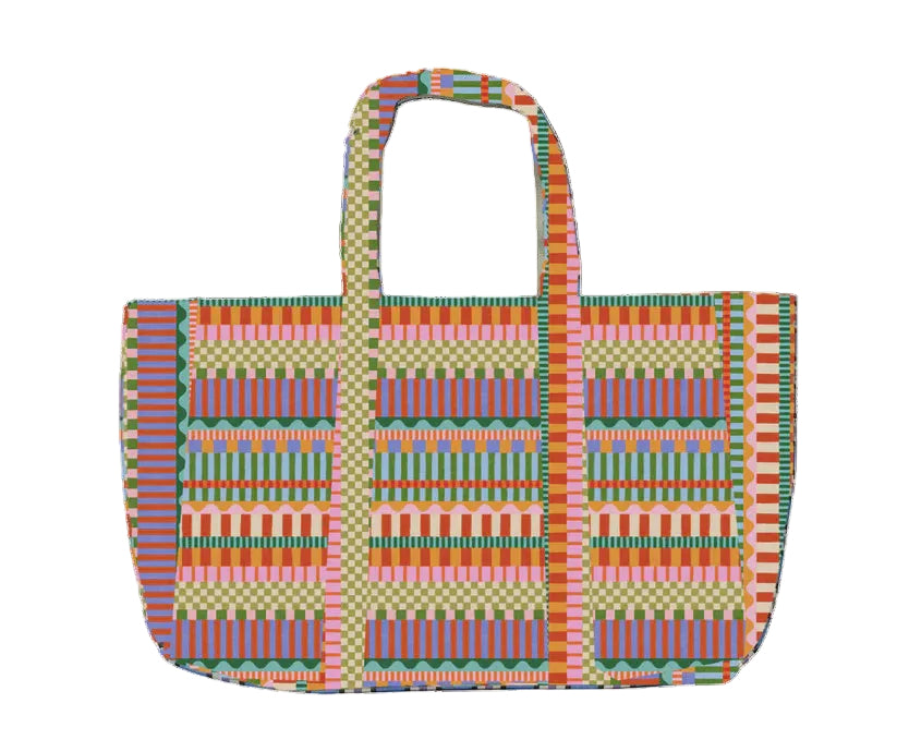 Carryall Cargo Blocks and Stripes – Shea Beauty